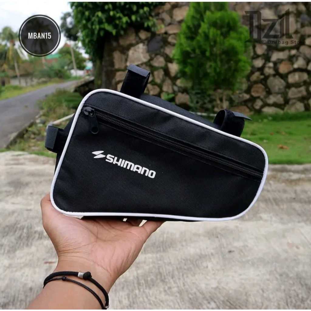 Jual TAS SEPEDA GUNUNG SHIMANO - TAS SEPEDA SEGITIGA MULTIFUNGSI ...