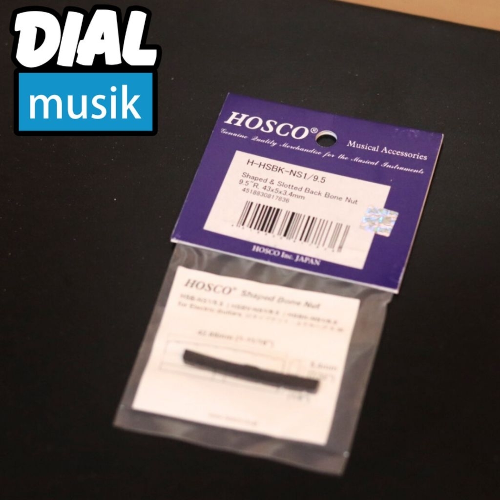 Jual Hosco H-HSBK-NS1/9.5 - Nut Tulang Gitar Elektrik Black / Radius 9.5 | Shopee Indonesia