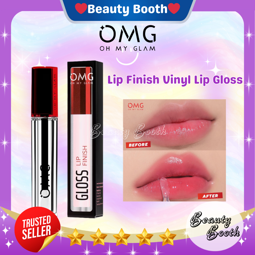 Jual OH MY GLAM Lip Finish Vinyl Lip Gloss | OMG Lip Finish Lip Vinyl ...
