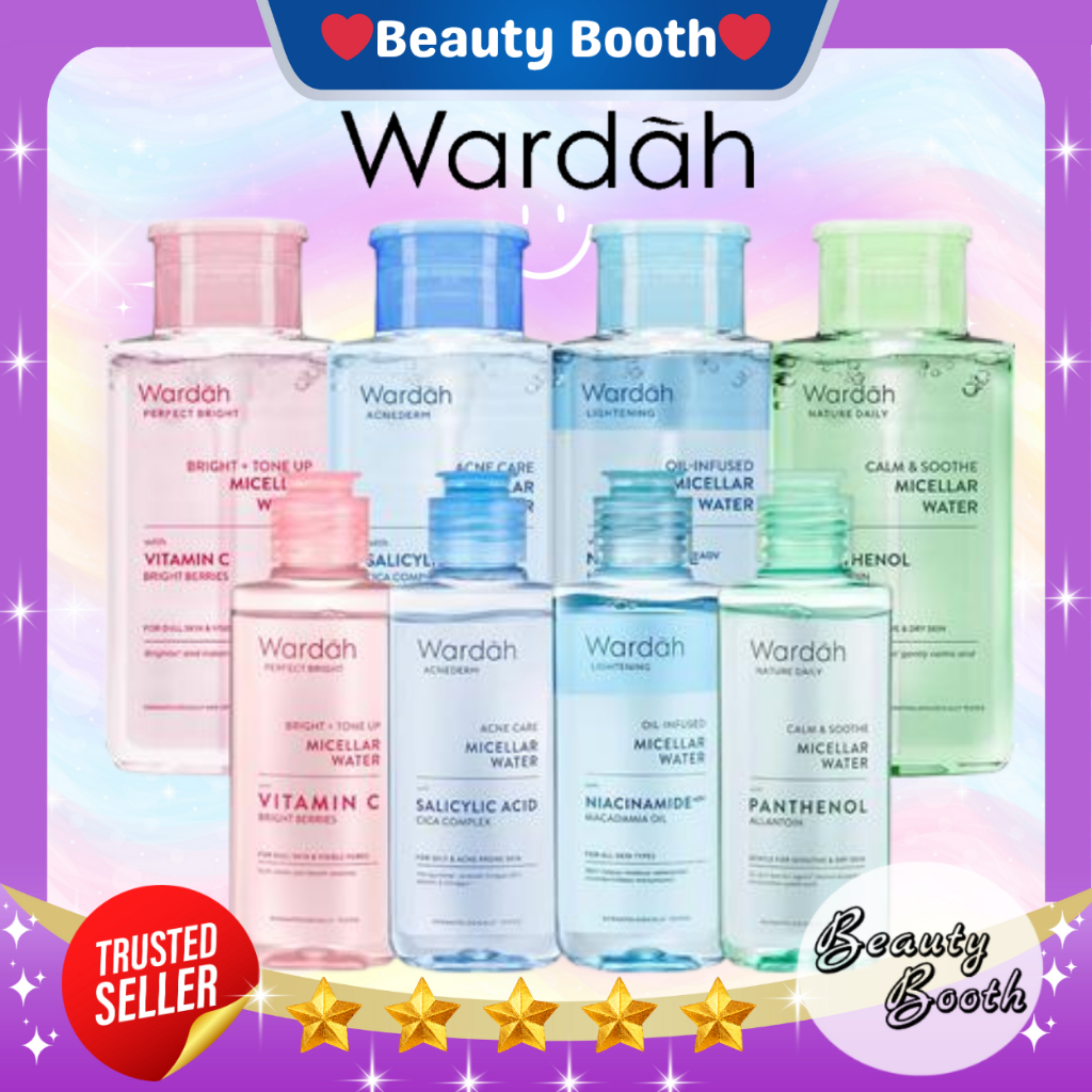 Jual WARDAH Micellar Water SERIES - Beauty Booth Beautybooth | Shopee ...