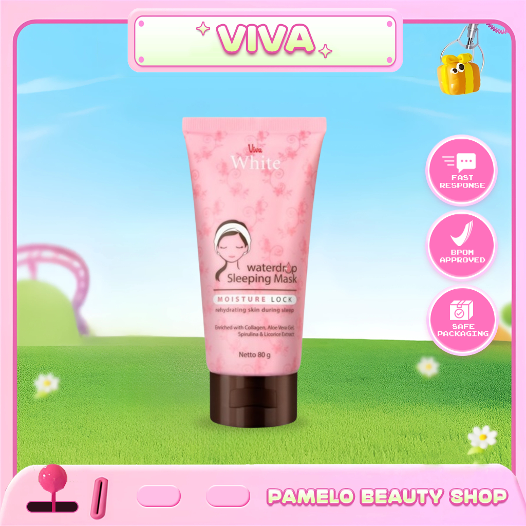 Jual ️ Pamelo ️ Viva Waterdrop Sleeping Mask - Viva White Water Drop ...