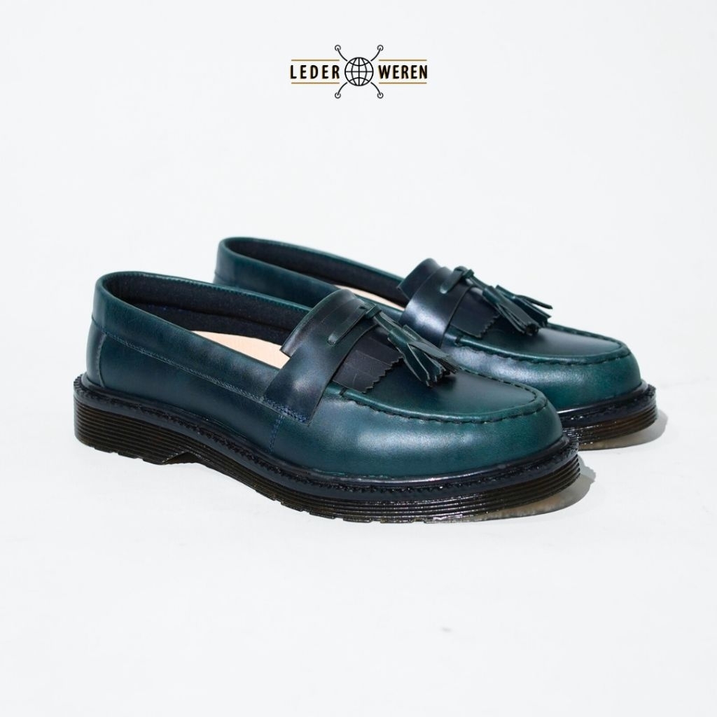 Jual Lederweren Leder Loafer 2 Green Special Edition Sepatu Formal Pria ...