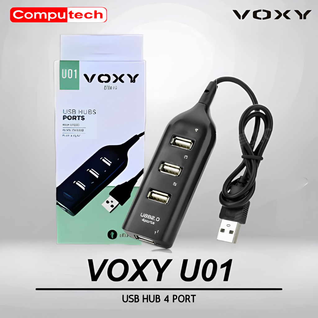 Jual VOXY U01 USB Hub 4 Port USB 2.0 | Shopee Indonesia