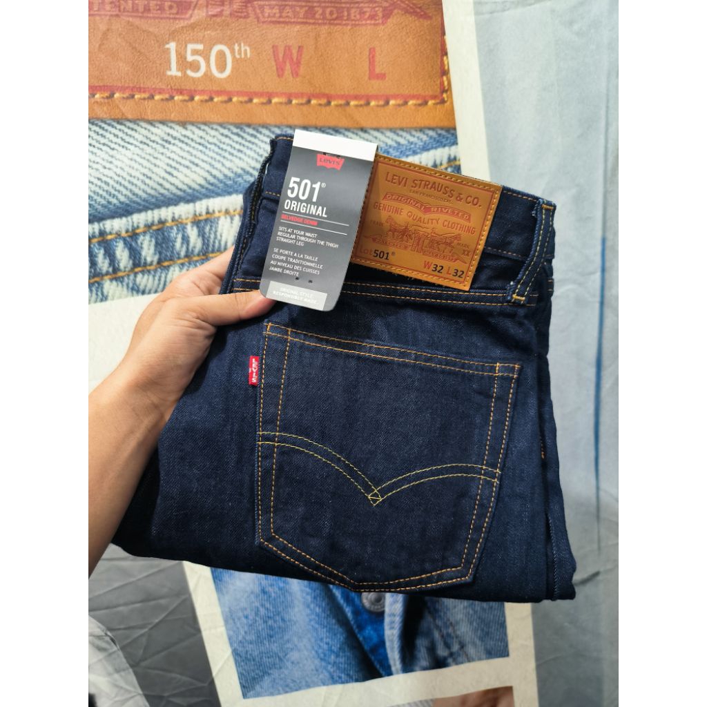 Jual 501 Mexico Selvedge Denim | Shopee Indonesia