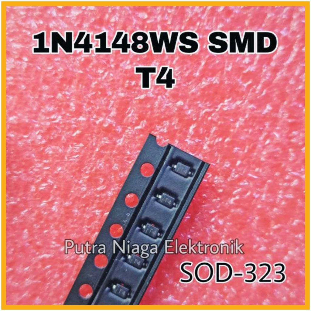 Jual Dioda SMD 1N4148WS T4 SOD323 0805 / IN4148 Fast Switching Diode 1N ...