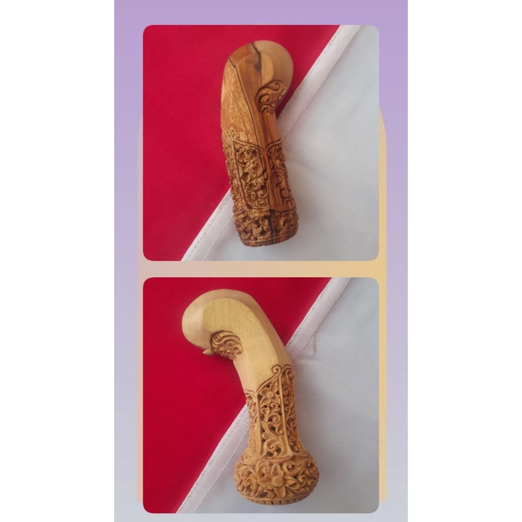 Jual Kayu kemuning keraton | deder keris | handle keris | Shopee Indonesia