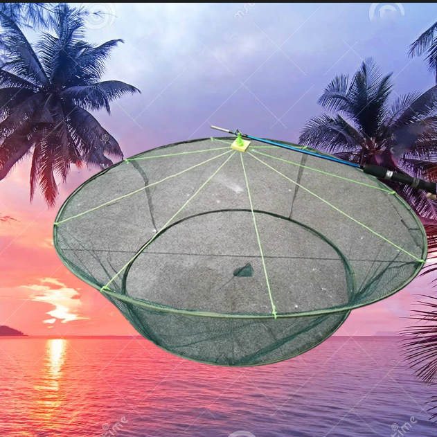 Jual Jaring Perangkap Ikan Jaring Ikan Bulat Ukuran 100cm Jaring ...
