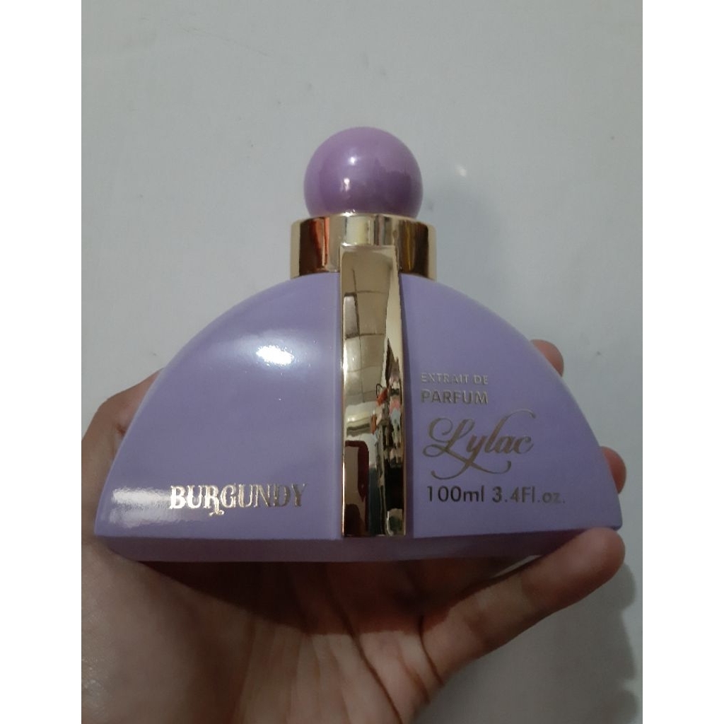 Jual SISA 99% Parfum Burgundy Lylac 100 ml ORI Preloved | Shopee Indonesia