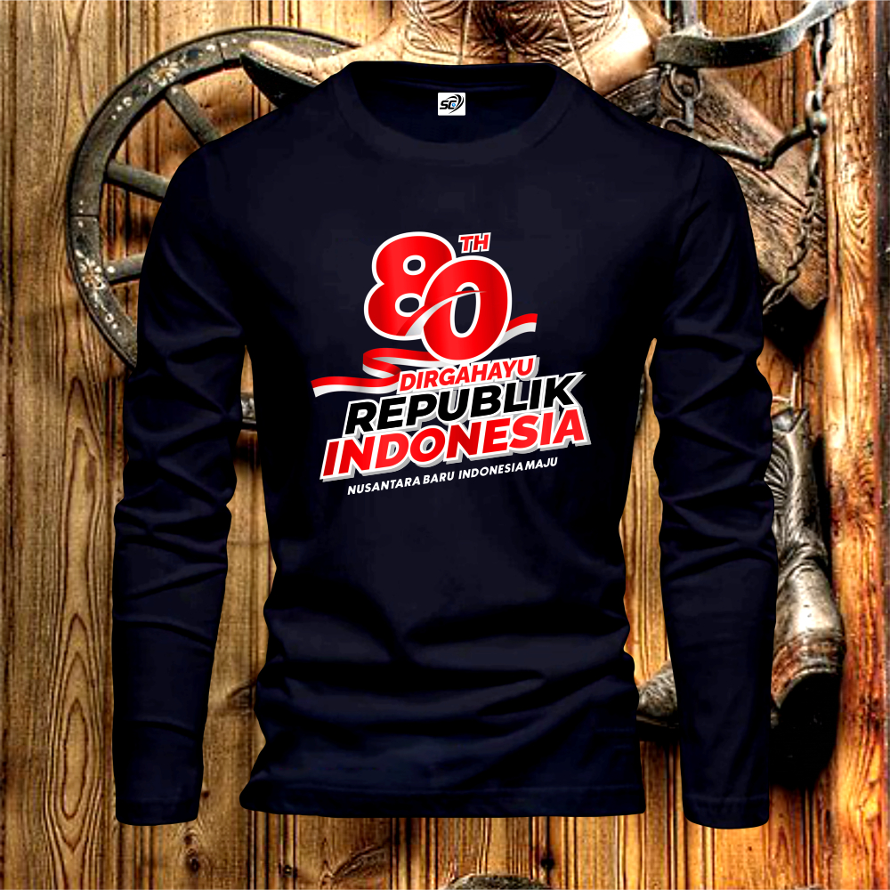 Jual Kaos Kemerdekaan 2025 Tisert Remaja Pria Wanita Terbaru Hut Ri ...