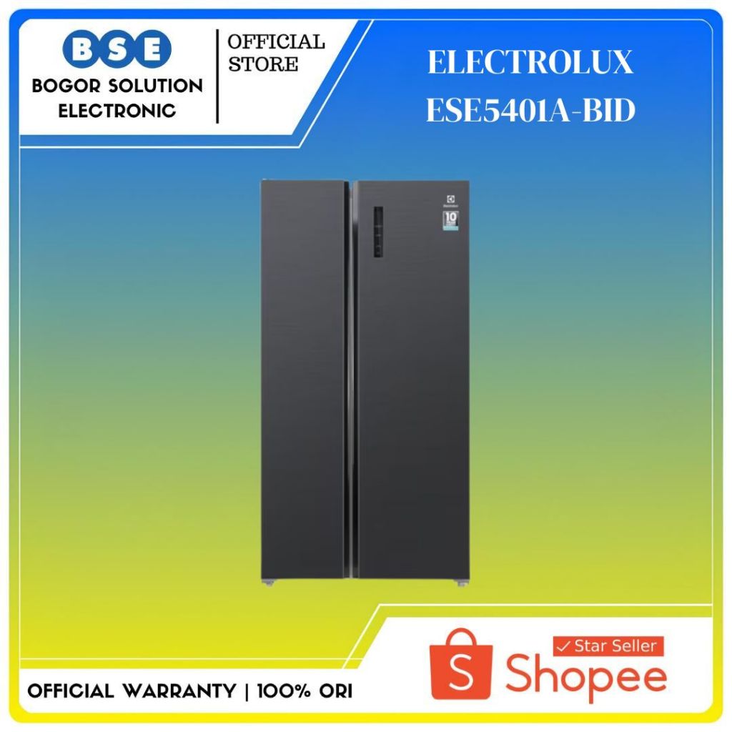 Jual Kulkas Electrolux ESE5401A-BID Side by Side 528L Kulkas Electrolux ...