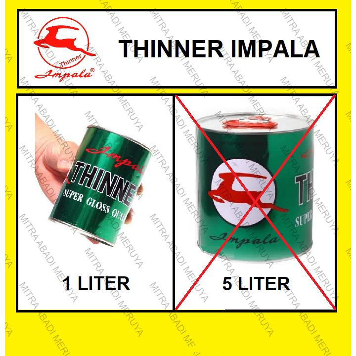 Jual Thinner IMPALA 1 LITER | Shopee Indonesia
