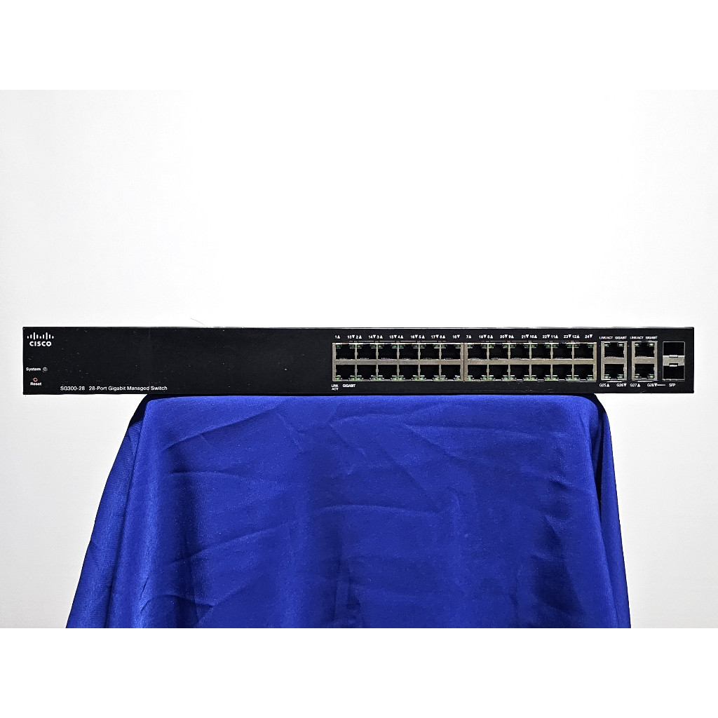 Jual Switch Hub Cisco Small Business SG300 28 Port Gigabit Web Based ...