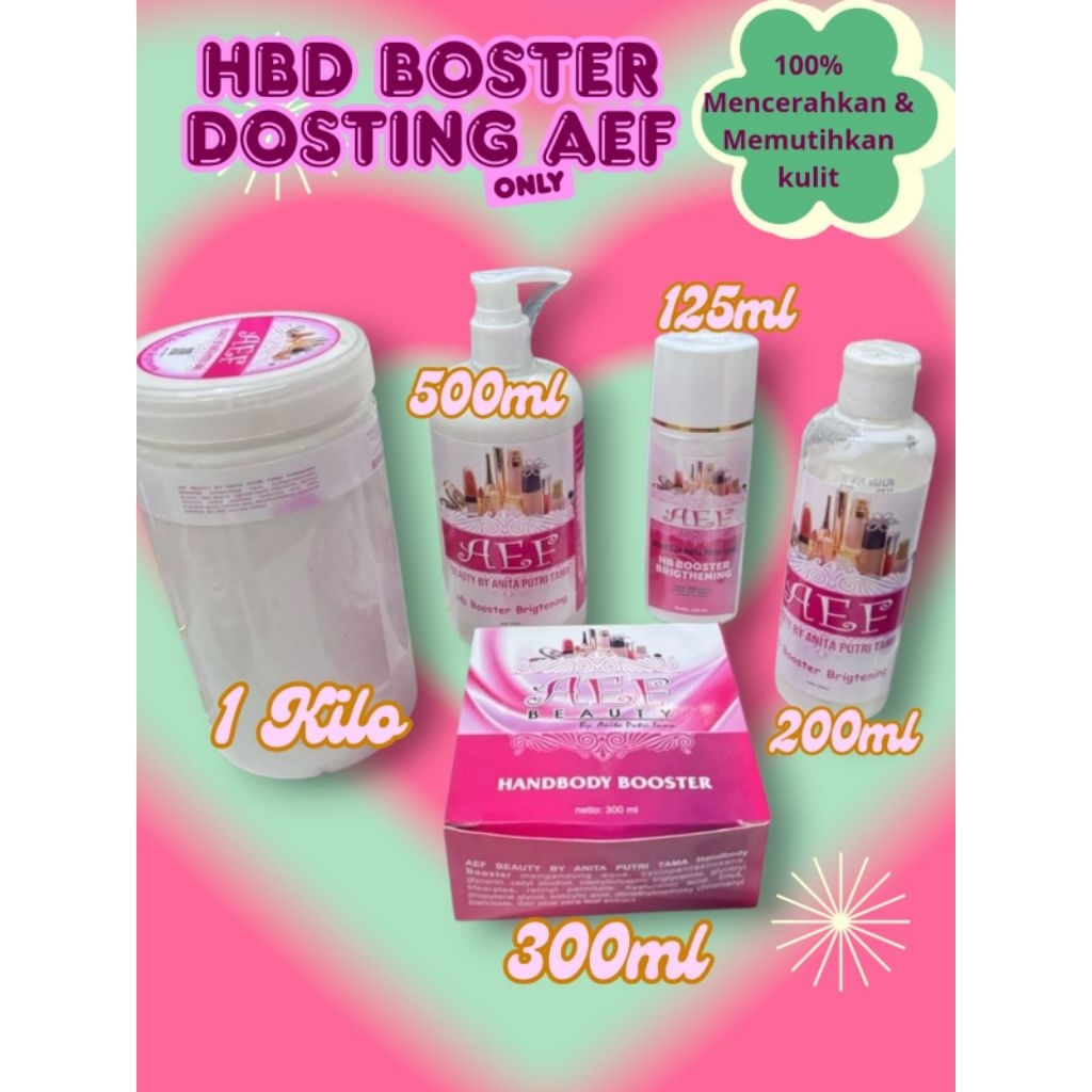 Jual Hanbody Booster Mini AEF 125ML | Shopee Indonesia