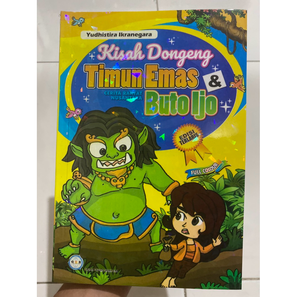 Jual buku cerita anak - kisah dongeng timun emas & buto ijo - GOS ...
