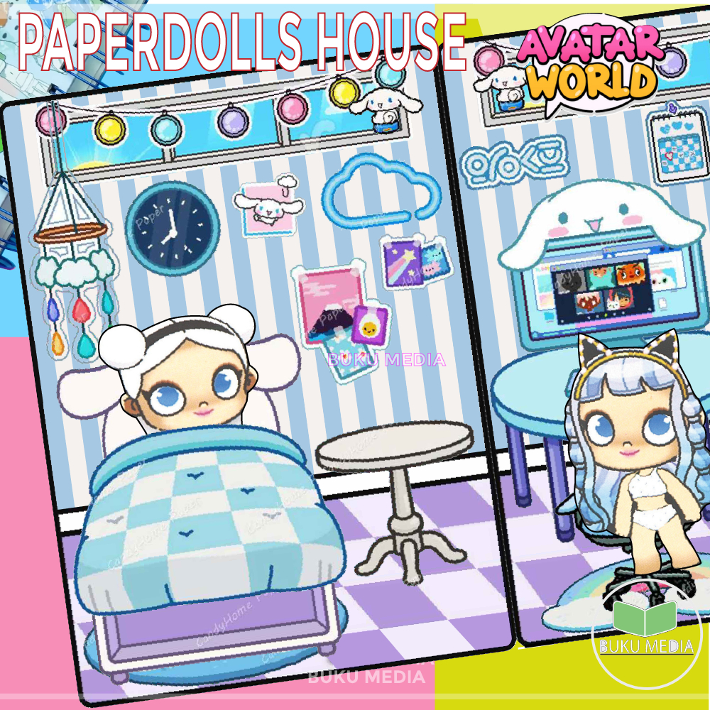 Jual TOCA BOCA AVATAR WORLD PAZU CINAMOROL KUROMI mainan edukatif anak ...