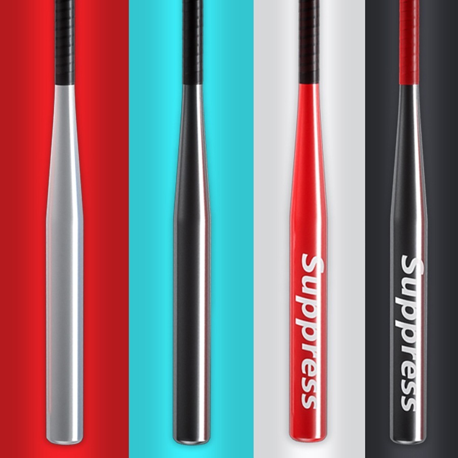 Jual 81CM Alat pemukul baseball Baja karbon alloy Tongkat Baseball ...