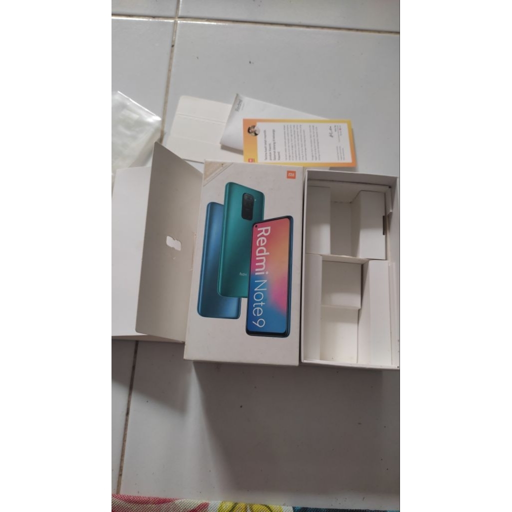 Jual Dus Book Original Bekas Redmi Note 9 4/64GB | Shopee Indonesia