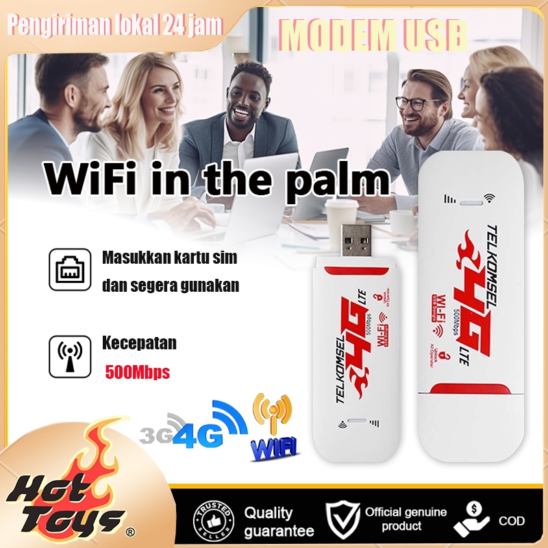 Jual Modem Portabel Nirkabel mini Wifi 4G Semua Operator USB 500Mbps ...