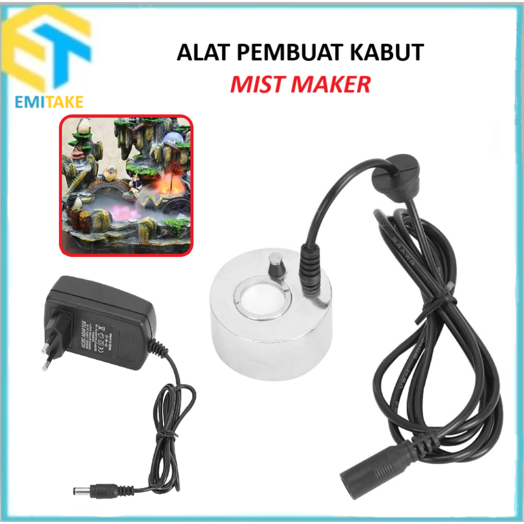 Jual Mesin Pembuat Kabut Embun Mist Maker Humidifer Ultrasonic Fog ...