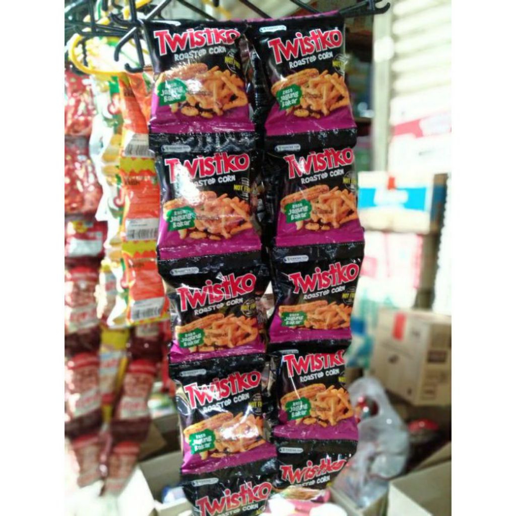 Jual Twistko Snack Renyah 1 Renteng Isi 10 Pcs | Shopee Indonesia