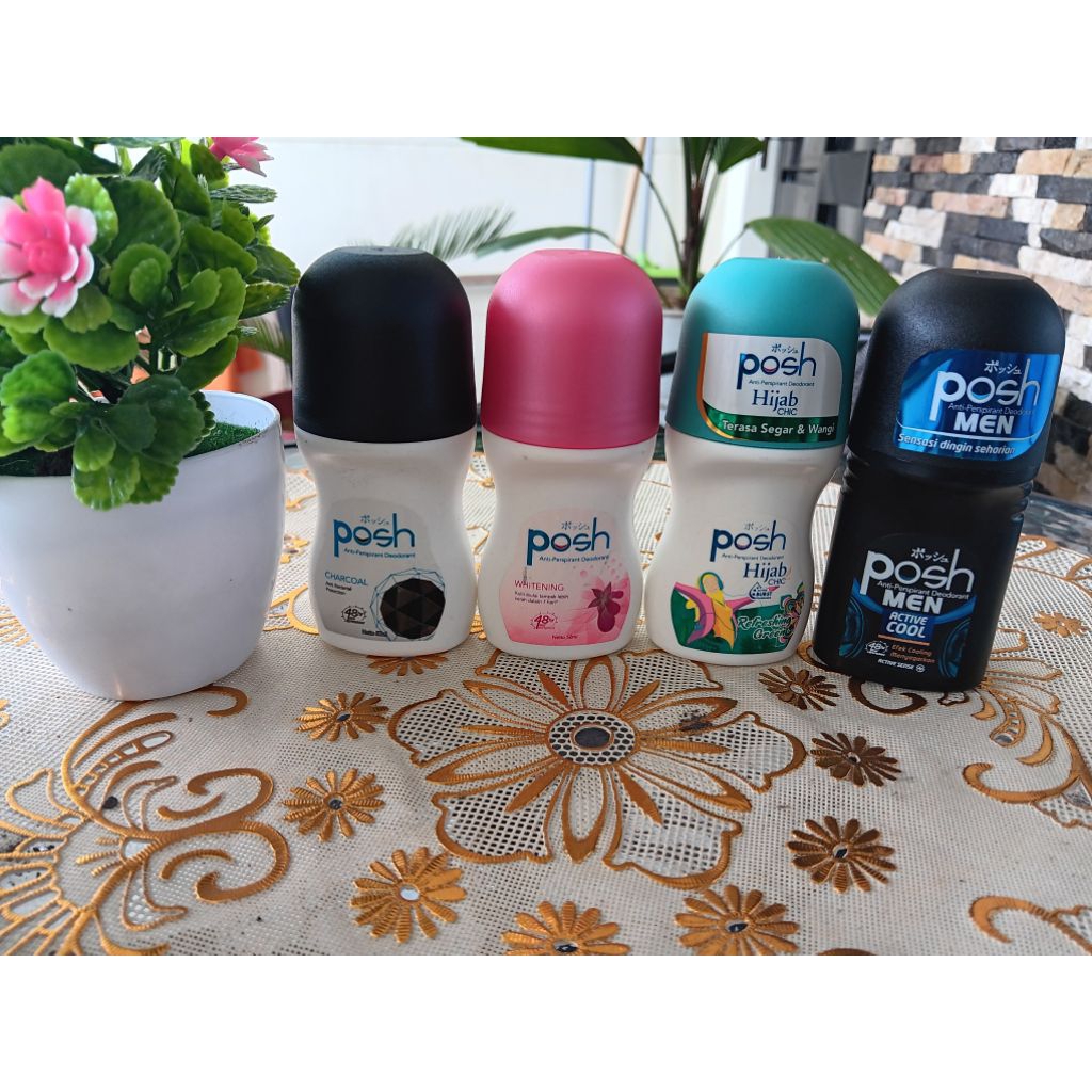 Jual Posh Roll On Deodorant 50ml | Shopee Indonesia