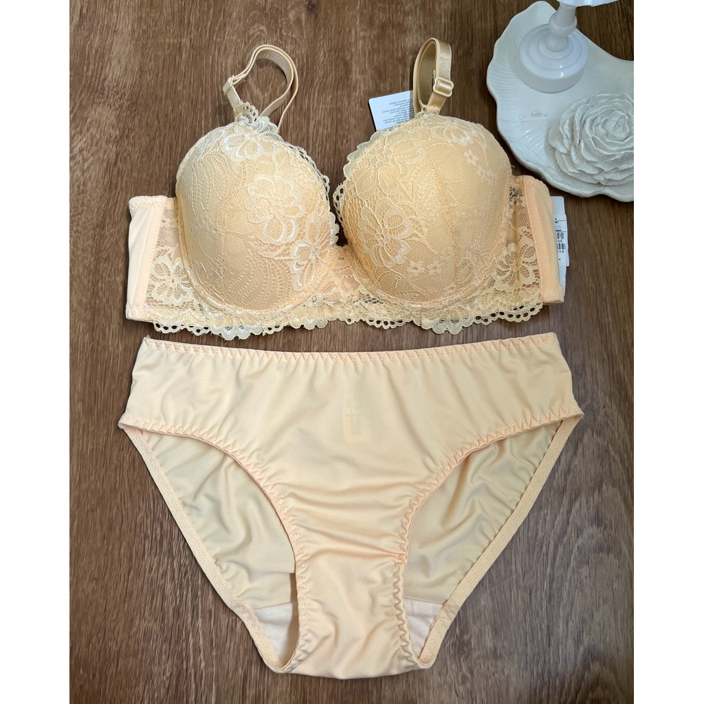 Jual PIERRE CARDIN SET BRA DAN CELANA DALAM WANITA BRA 32B 34B B75 36B B80 | Shopee Indonesia