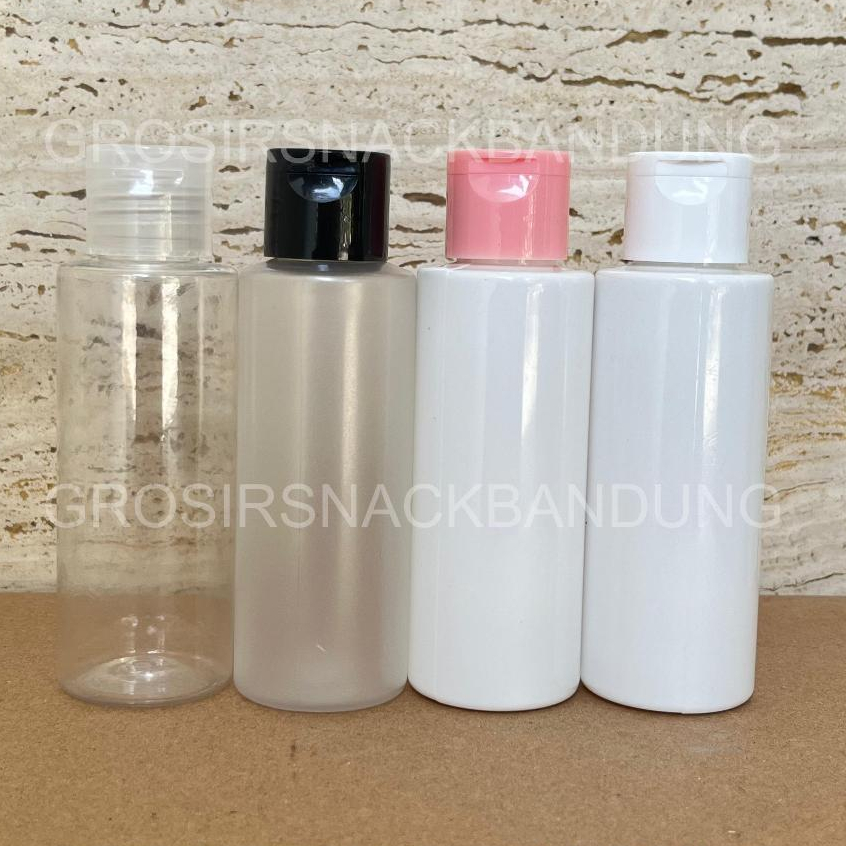 Jual Botol PET RF 100ml Fliptop / RF 100ml Tutup Fliptop JAMUR / Botol 100 ml Tutup Fliptop ...