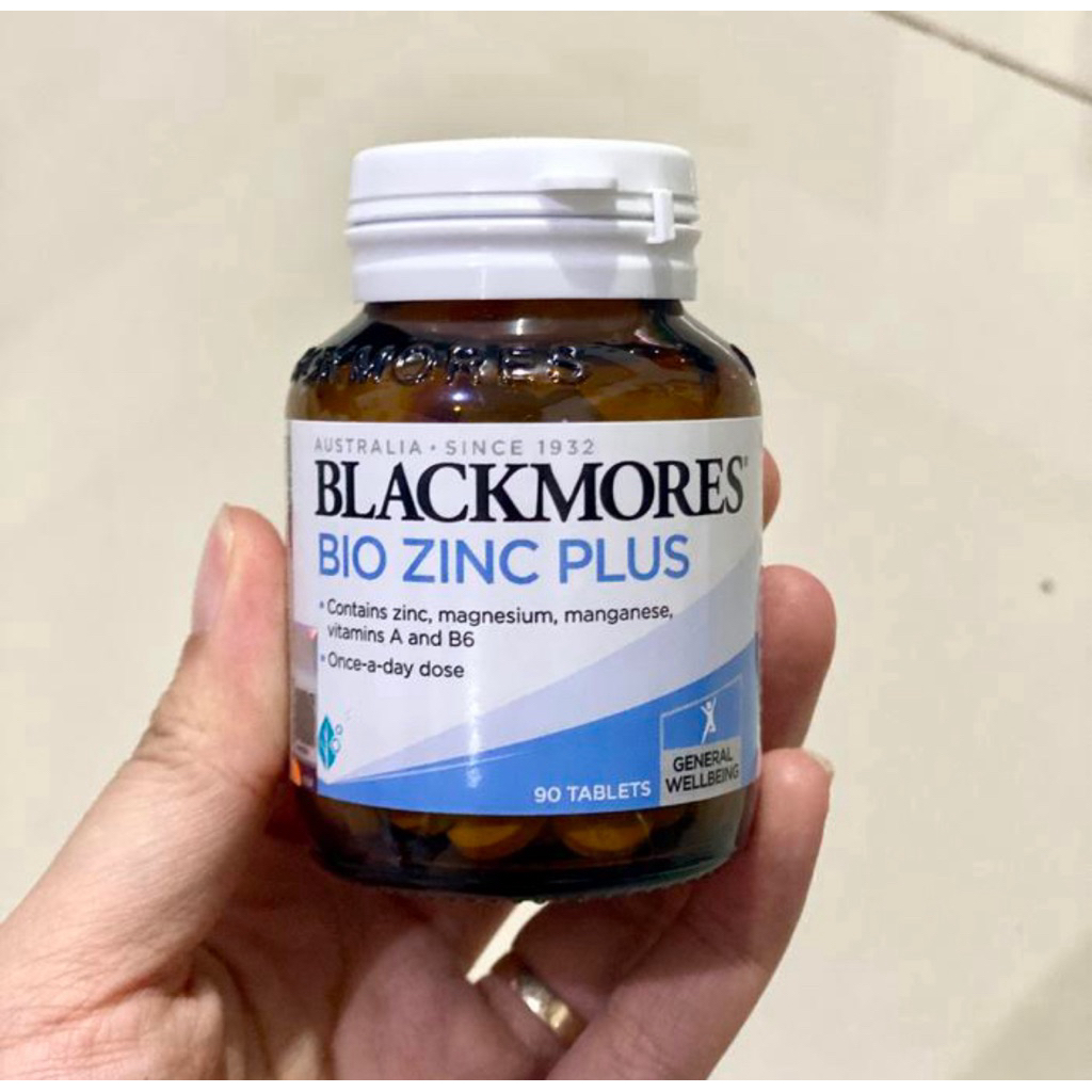 Jual BLACKMORES BIO ZINC PLUS 90 TABLETS ORIGINAL MALAYSIA VITAMIN ZAT ...