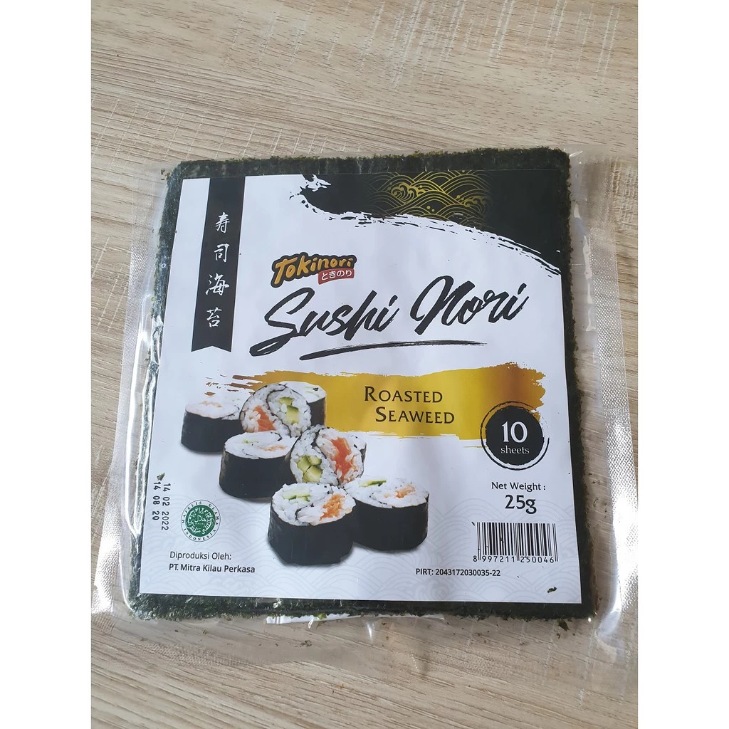 Jual -MTZ- Tokinori Sushi Nori 10's | Tokinori Sakao Nori 10's | Ichi Nori Sushi 10's | Akira ...