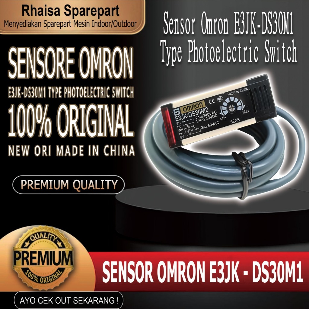 Jual Sensor Omron E3JK-DS30M1 Type Photoelectric Switch | Shopee Indonesia