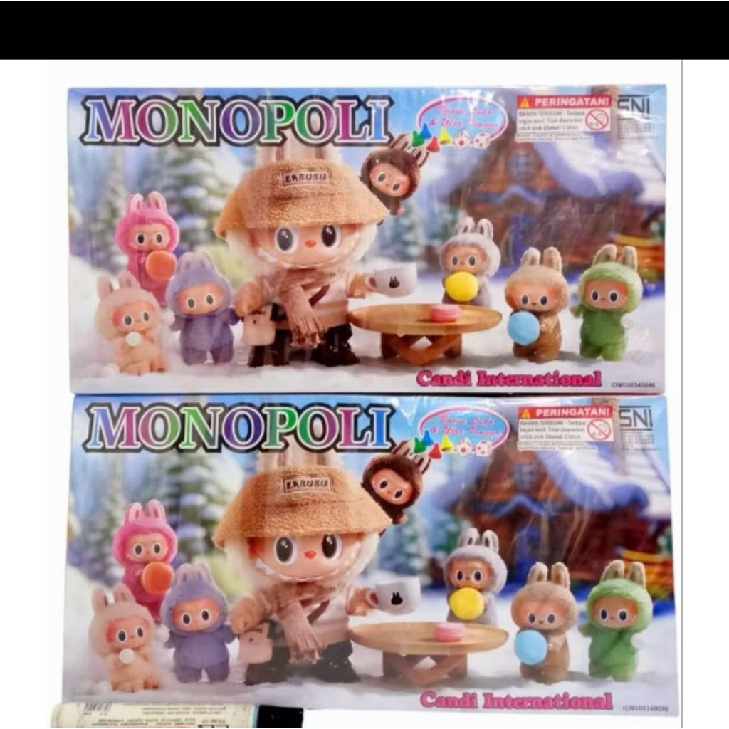 Jual Mainan keluarga monopoli labubu | Shopee Indonesia