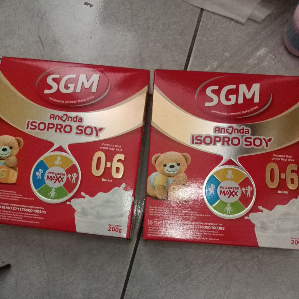 Jual SGM ananda ISOpro soya 200gr 0-6 bulan | Shopee Indonesia