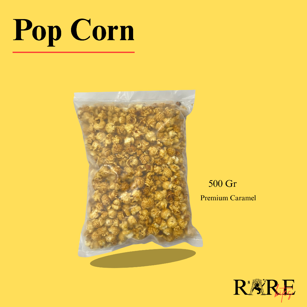 Jual Popcorn Caramel 500Gr Makanan Ringan Jajan Manis Jagung | Shopee ...