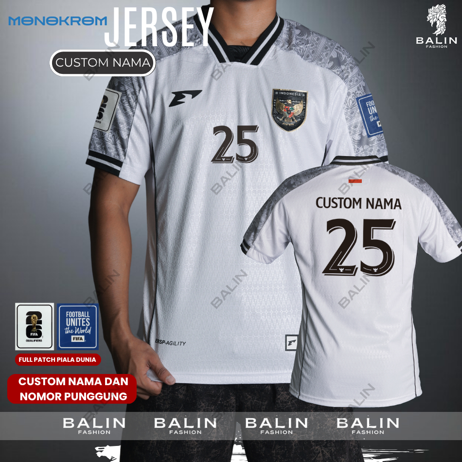 Jual Jersey Timnas Erspo New Terbaru 2025 Custom Nama Dan Nomor Punggung | Shopee Indonesia