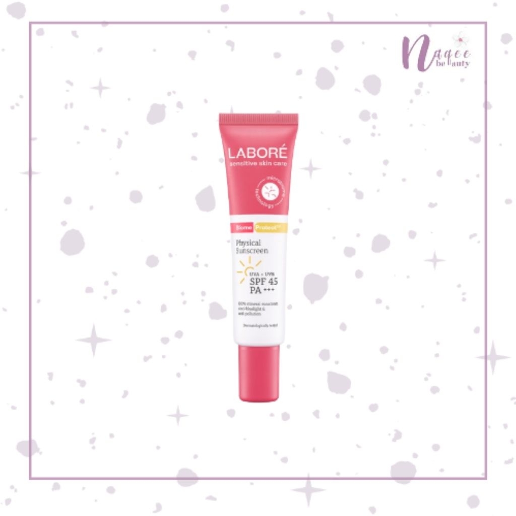 Jual Labore Physical Sunscreen SPF 50+ PA+++ 10ml | Naqee Beauty ...