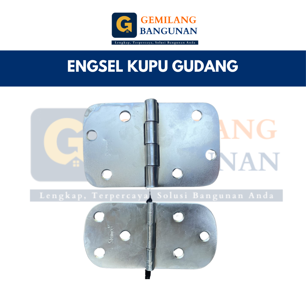 Jual Engsel Pagar Rumah Model Kupu Pagar 3"X2 MM dan 4"x3 MM / Engsel ...