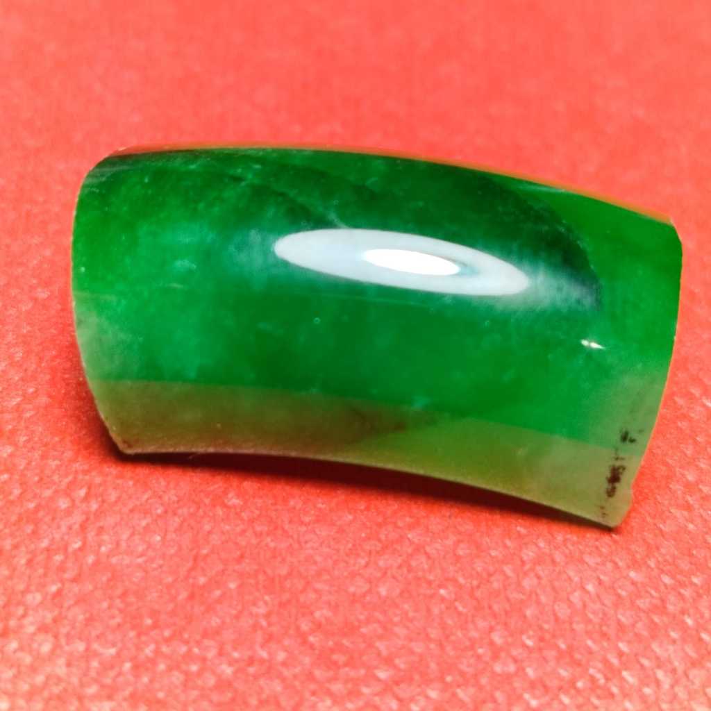 Jual bahan batu giok burma alami Grade A untuk mata cincin R06 jadeite ...