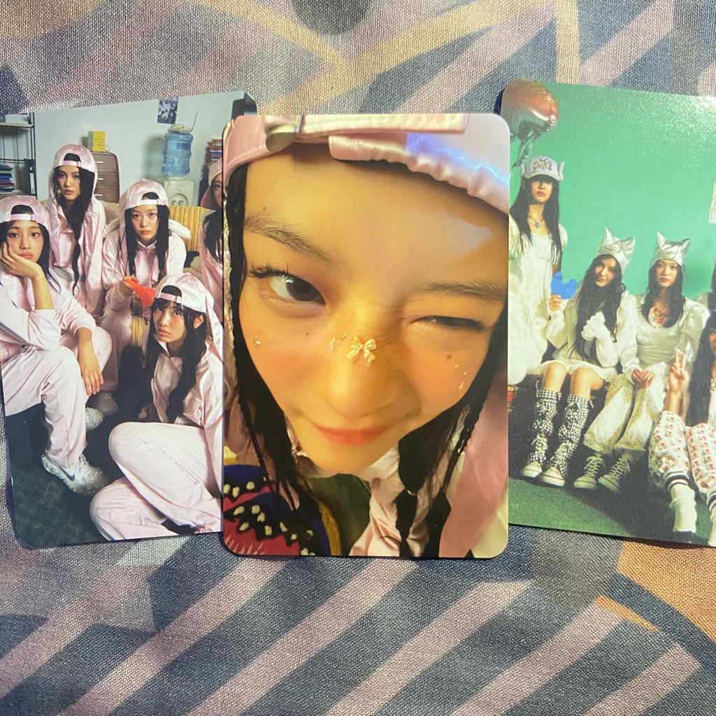 Jual photocard official new jeans hanni zoom wink season greetings 2025 ...