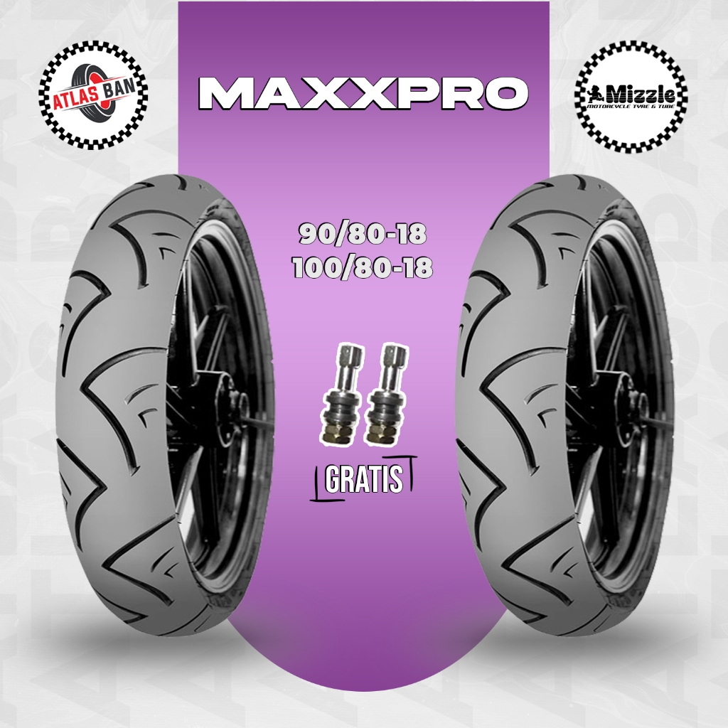 Jual Paket / Satuan Ban Motor Honda MIZZLE MAXXPRO Ring 18 ALL Tubeless ...