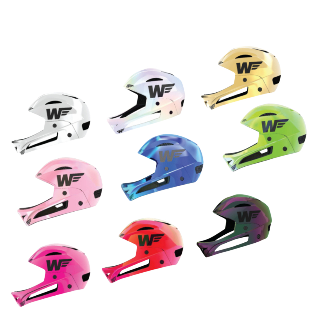 Jual Helm WWW PRO Electro Plating X Gipsy Kid Bike Full Face pushbike ...