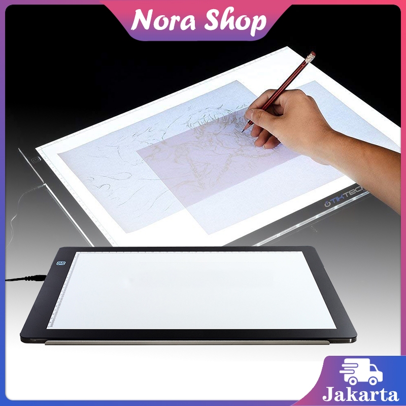 Jual A4 Led Drawing Alat Menggambar Digital Papan Led Light Pad Ultra ...
