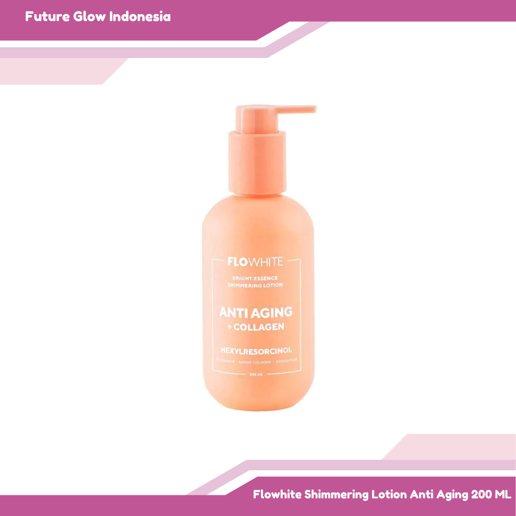 Jual Flowhite Beauty - Bright Essence Shimmering Lotion Anti Aging ...