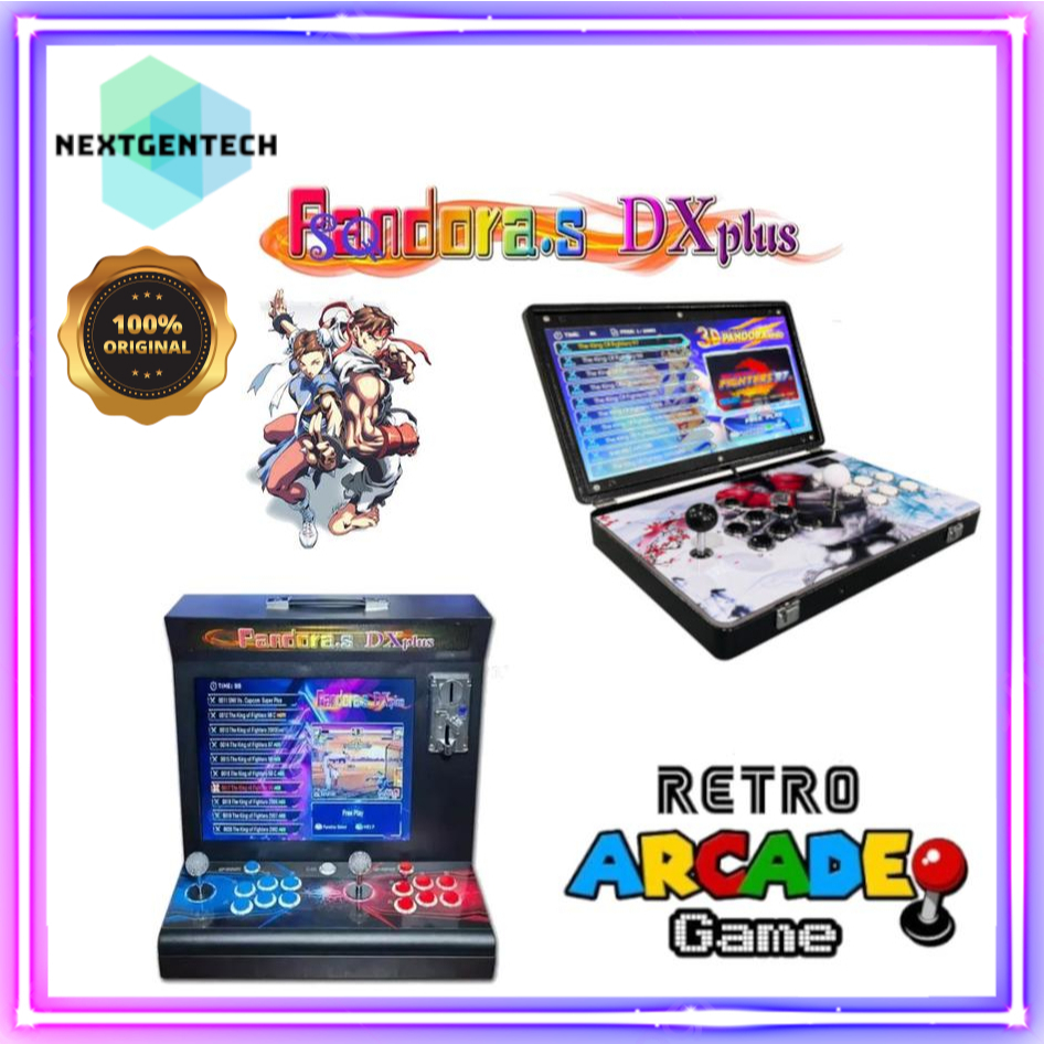 Jual PANDORA DX Plus Arcade Fighting Stick Video Game Console Game Box ...