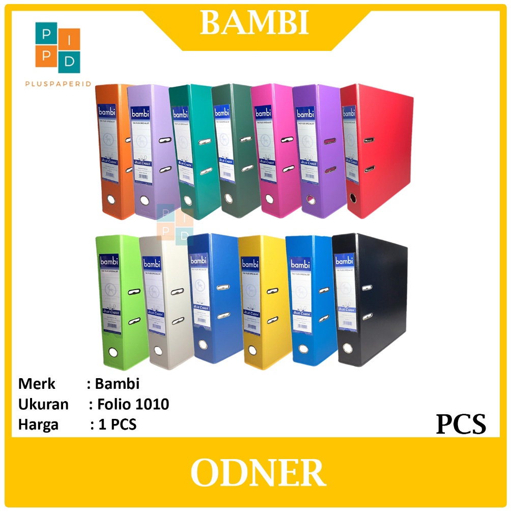 Jual KODE I97N BAMBI Odner Tempat File Ukuran Folio 11 Warna PCS ...