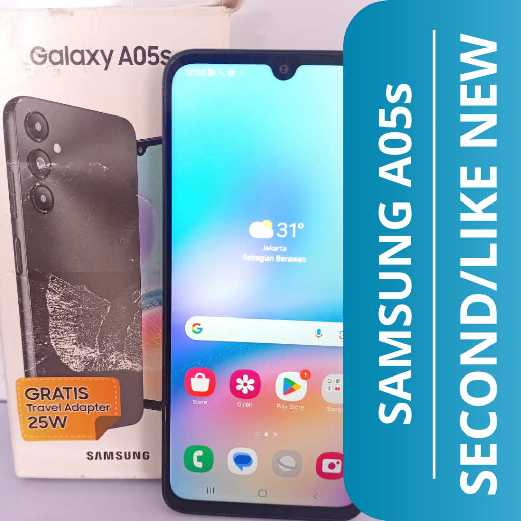 Jual HP SECOND SAMSUNG A05s 6/128GB / SAMSUNG A05s HP SECOND | Shopee ...