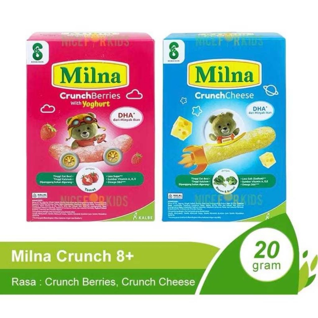 Jual Milna Crunch Snack 20g | Shopee Indonesia