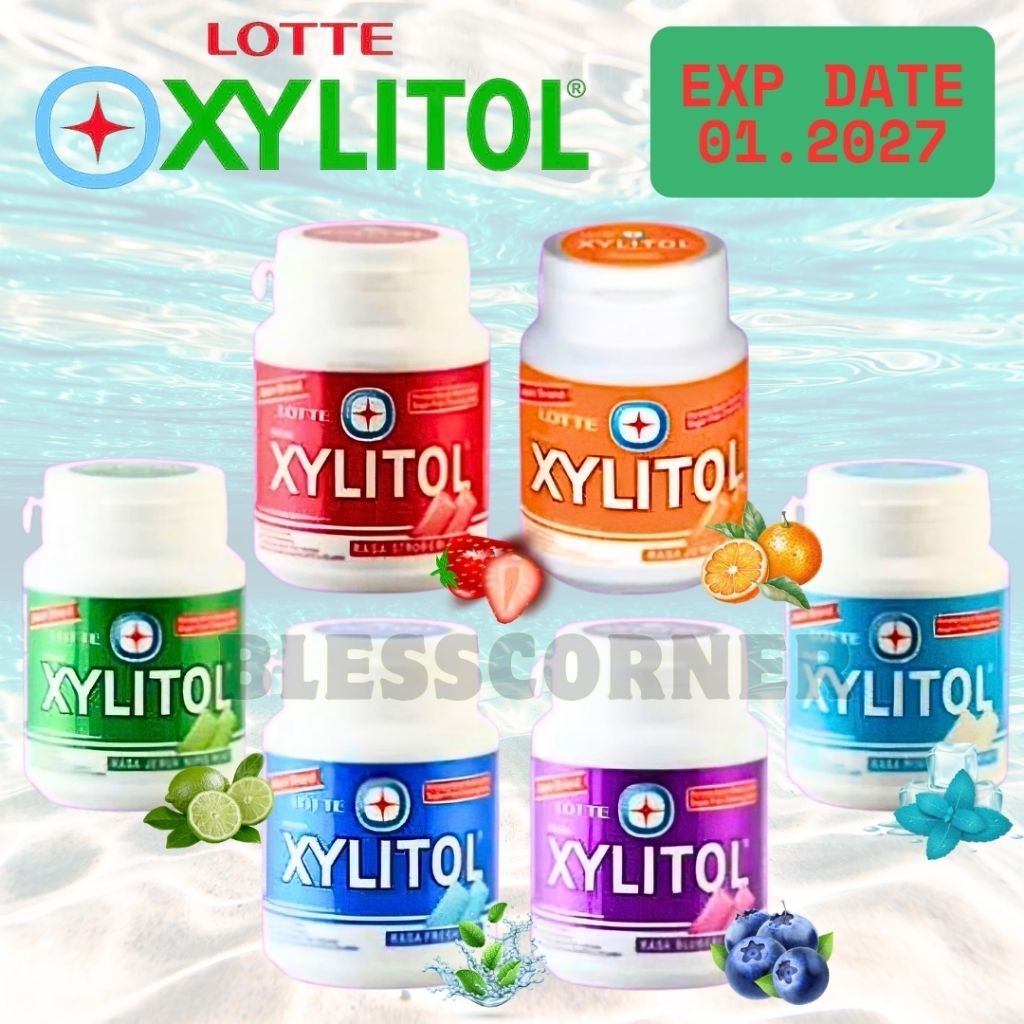 Jual Lotte Xylitol Sugar Free 58 gram Lotte Xylitol permen karet ...