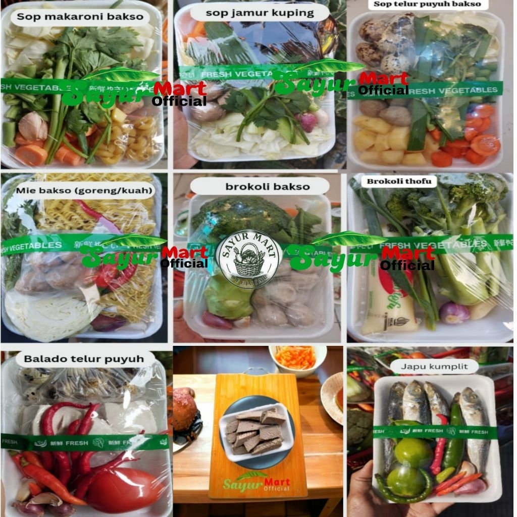 Jual Sayur Pack Sop Makaroni Bakso/Sop Jamur Kuping/Sop Telur Puyuh ...