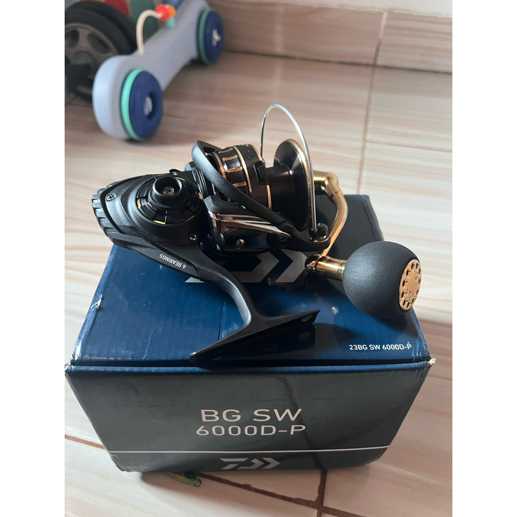 Jual daiwa bg sw 6000p(like new) | Shopee Indonesia