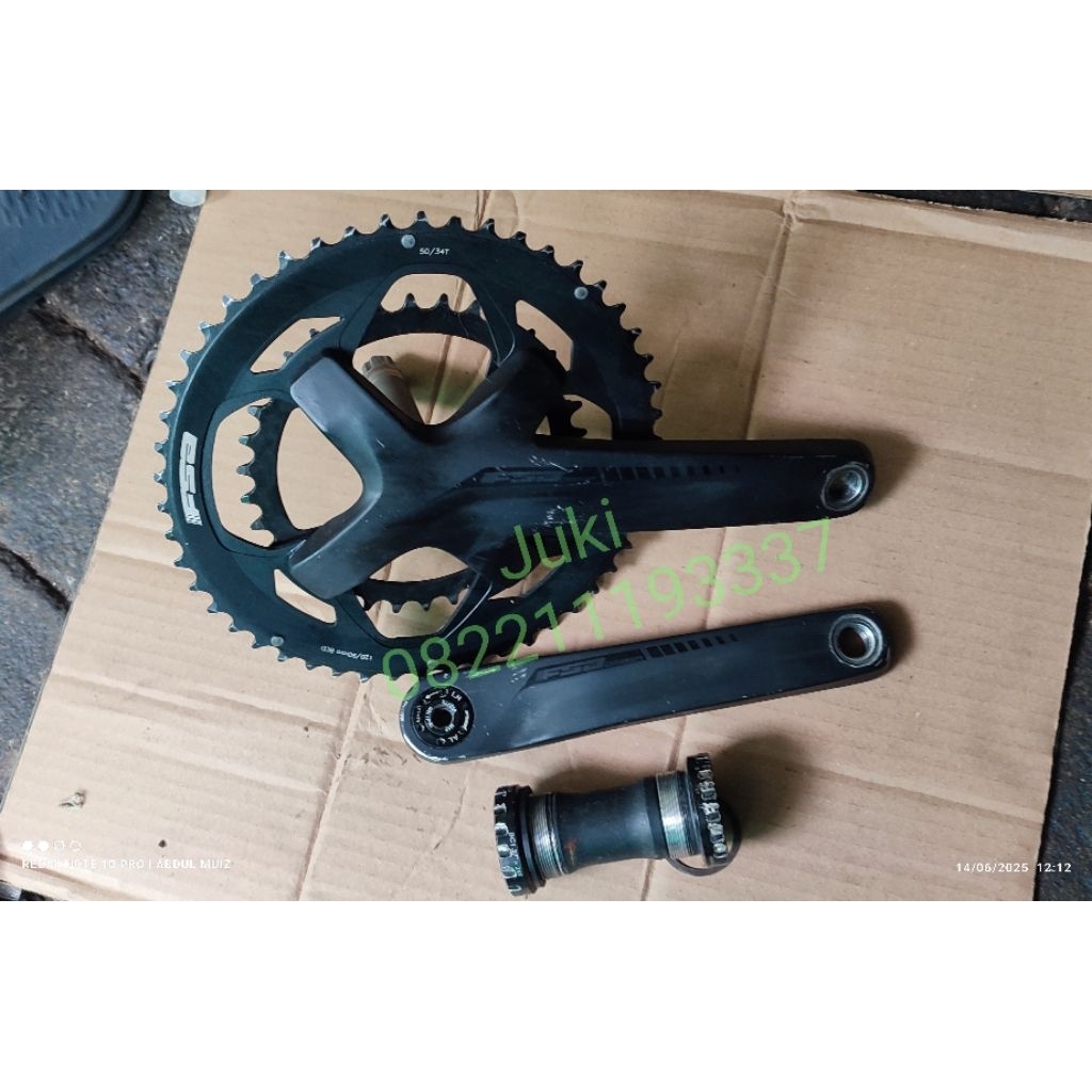 Jual crank fsa omega 2 speed | Shopee Indonesia